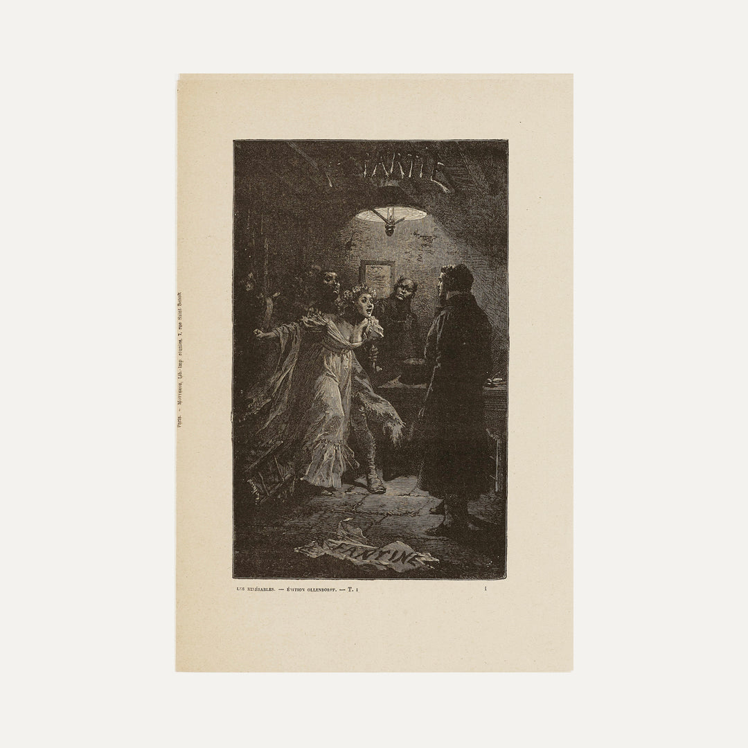 Timeless Wall Decor | Premium print PARIS - Fantine: Les Misérables ...