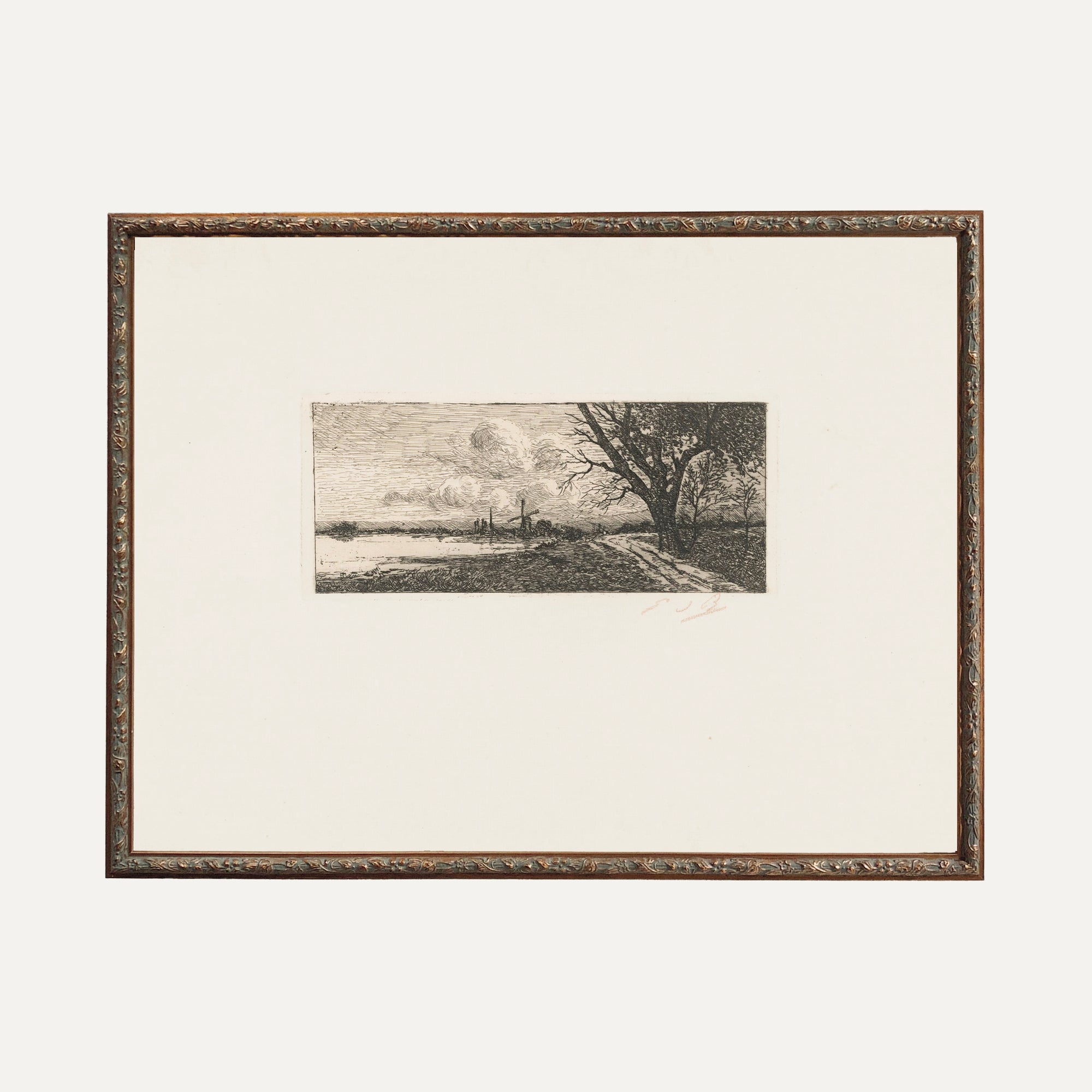 Timeless Wall Decor | Timeless Road landscape Lithograph — Sur mon x